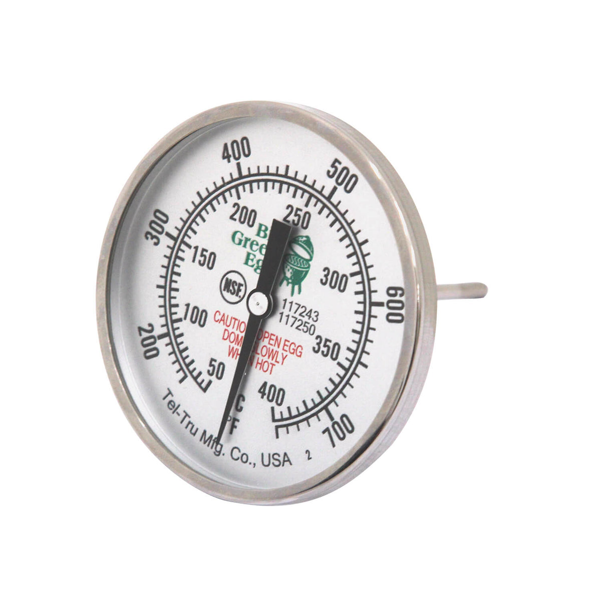 Temperature Gauge – 2″ Dial – Big Green Egg